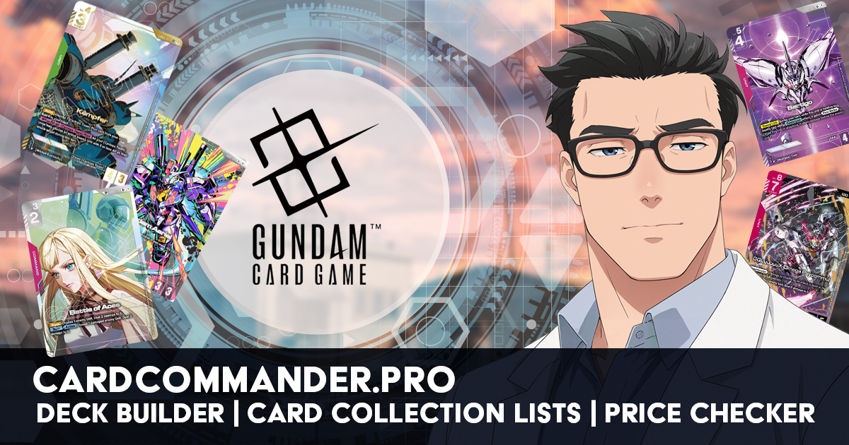 Gundam Deck Builder - MechAddict Card Commander